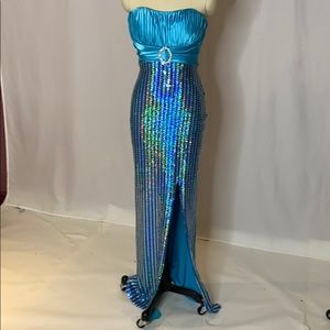 Tiffany Designs | Dresses | Aqua Prom Gown | Poshmark